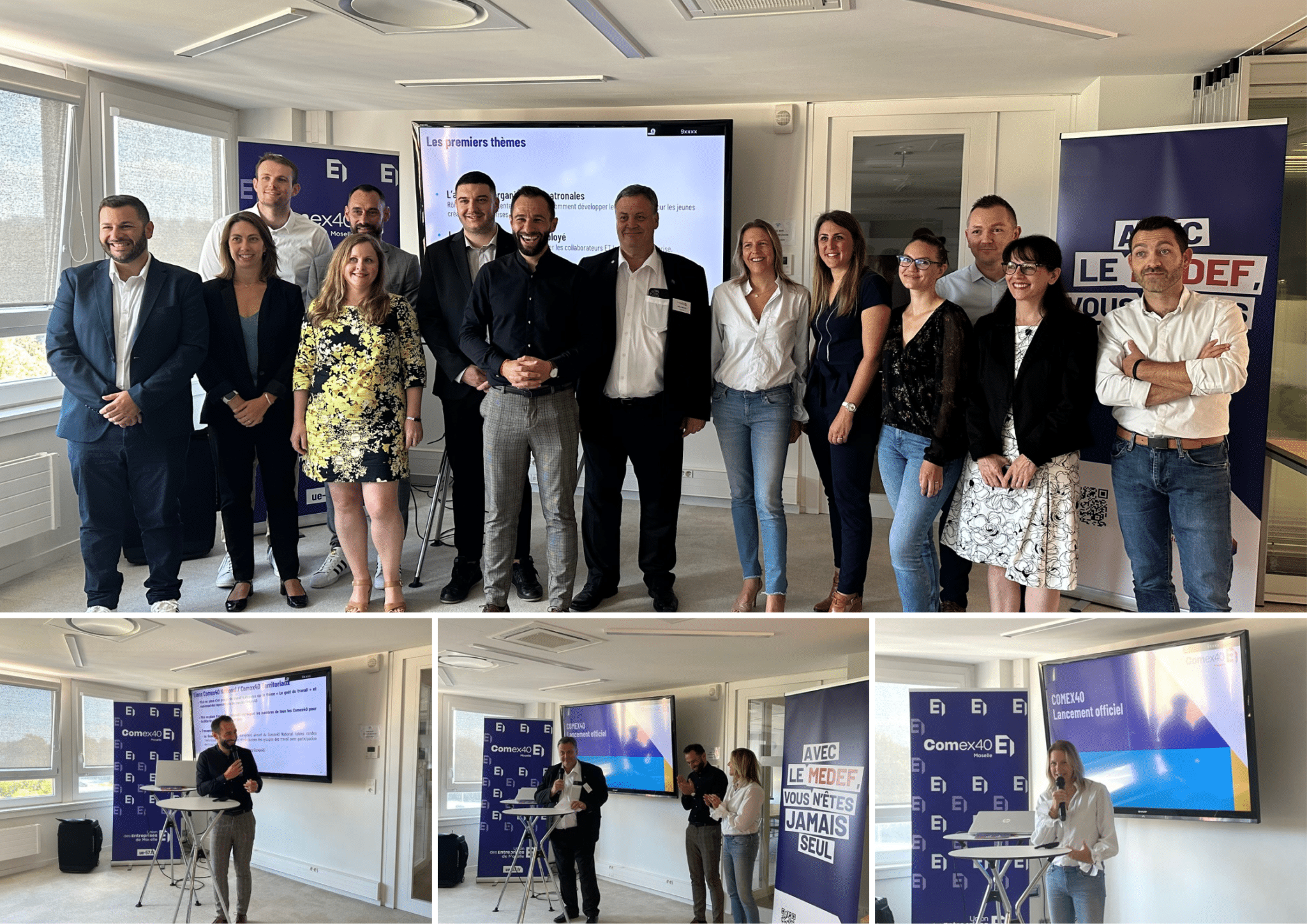 Lancement du COMEX 40 – Union des Entreprises de Moselle
